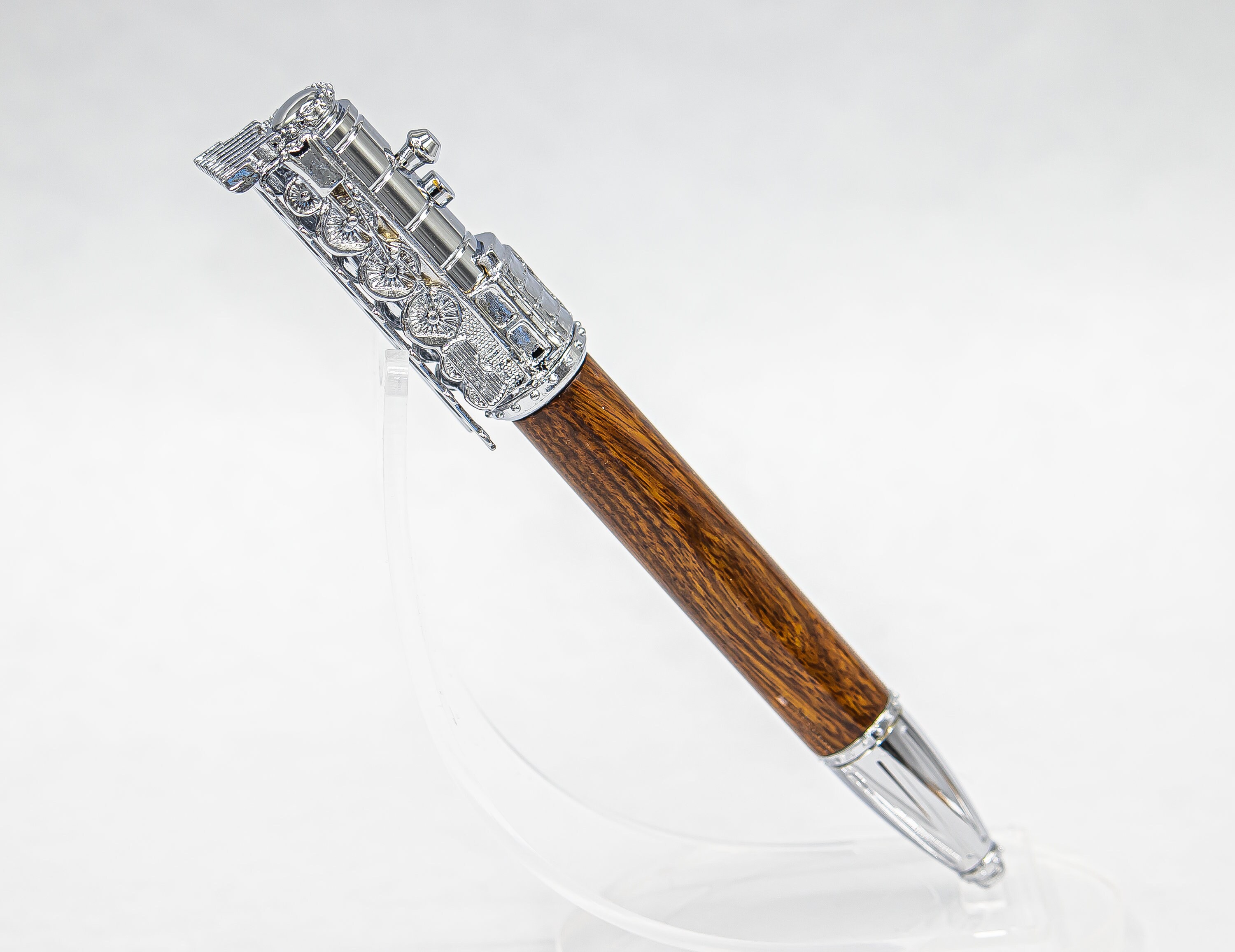 Locomotive Train Steam Engine Bolt Action Ink Pen Ballpoint, Mothers ...