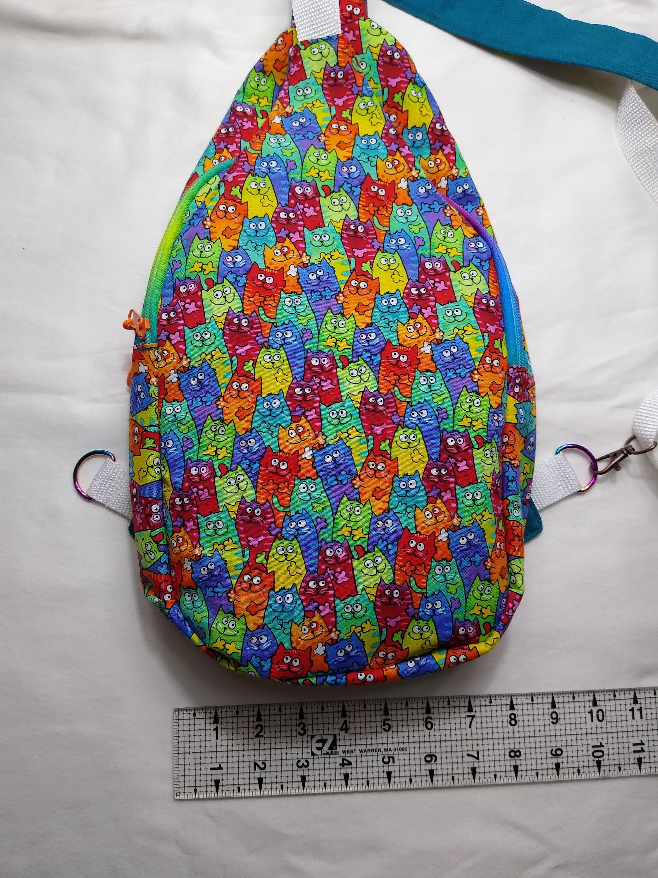 Rainbow Cats Sling Bag Crossbody Purse Mini Backpack - Etsy