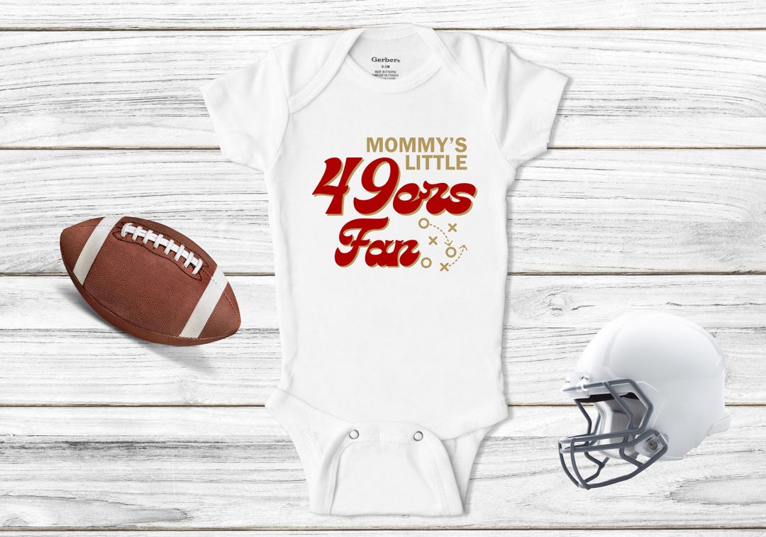 Mommy's Little 49ers Fan Baby Gift, San Francisco 49ers Baby Outfit ...