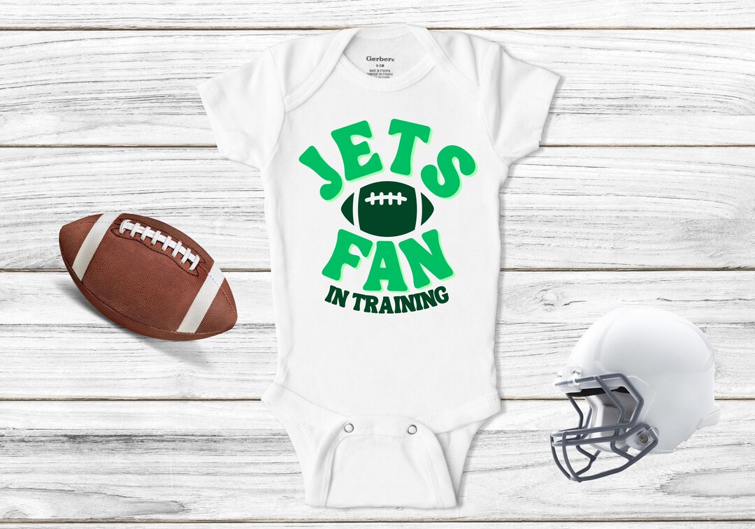 Jets Fan in Training Baby Gift, New York Jets Baby Outfit, NY Jets Fan ...