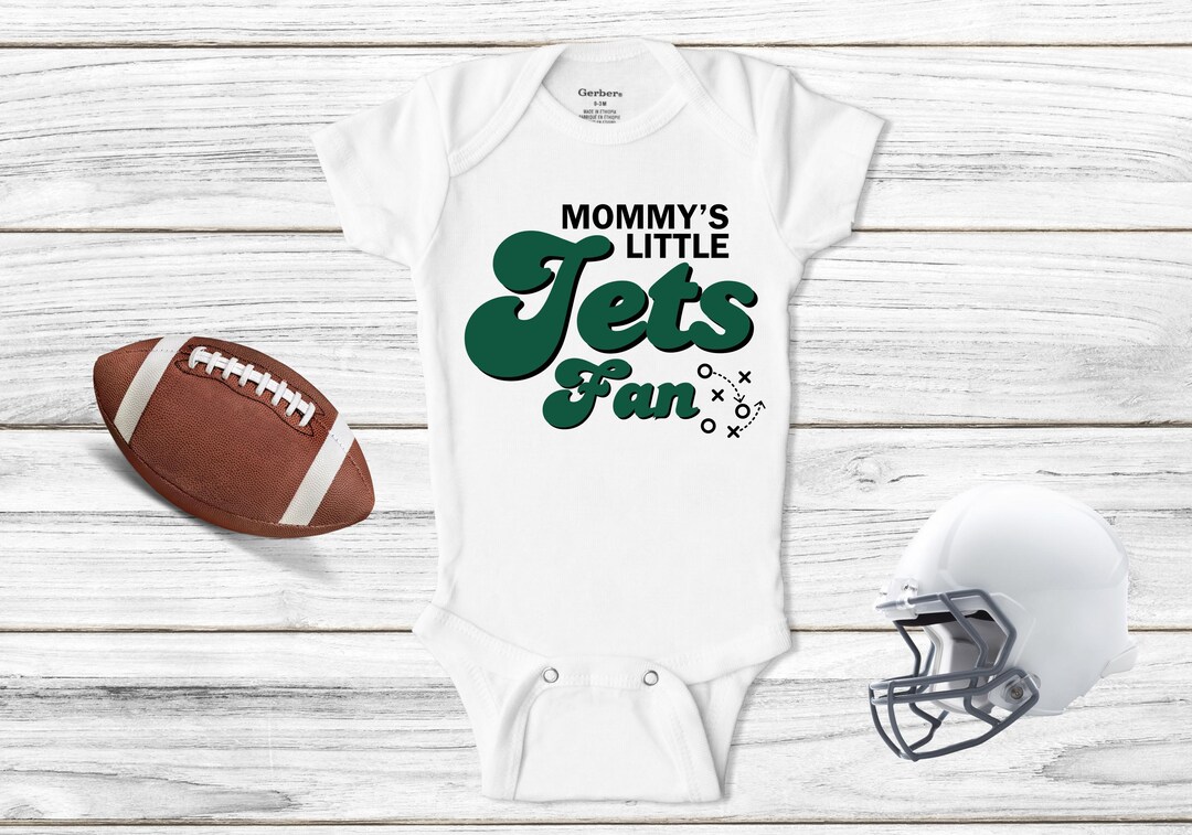 Mommy's Little Jets Fan Baby Gift, New York Jets Baby Outfit, NY Jets ...