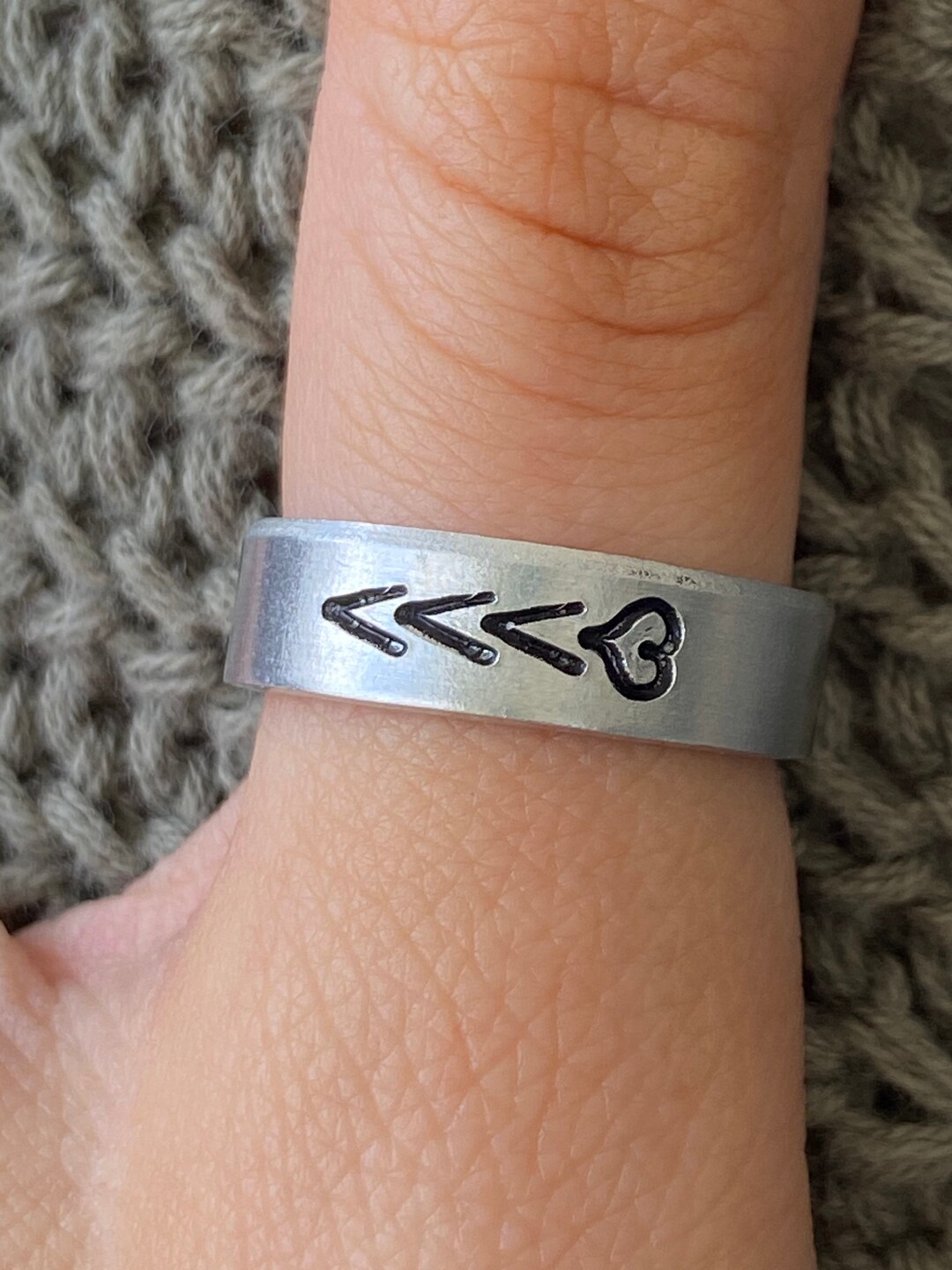 Hand Stamped Down Syndrome Awareness Ring or Bracelet - Etsy