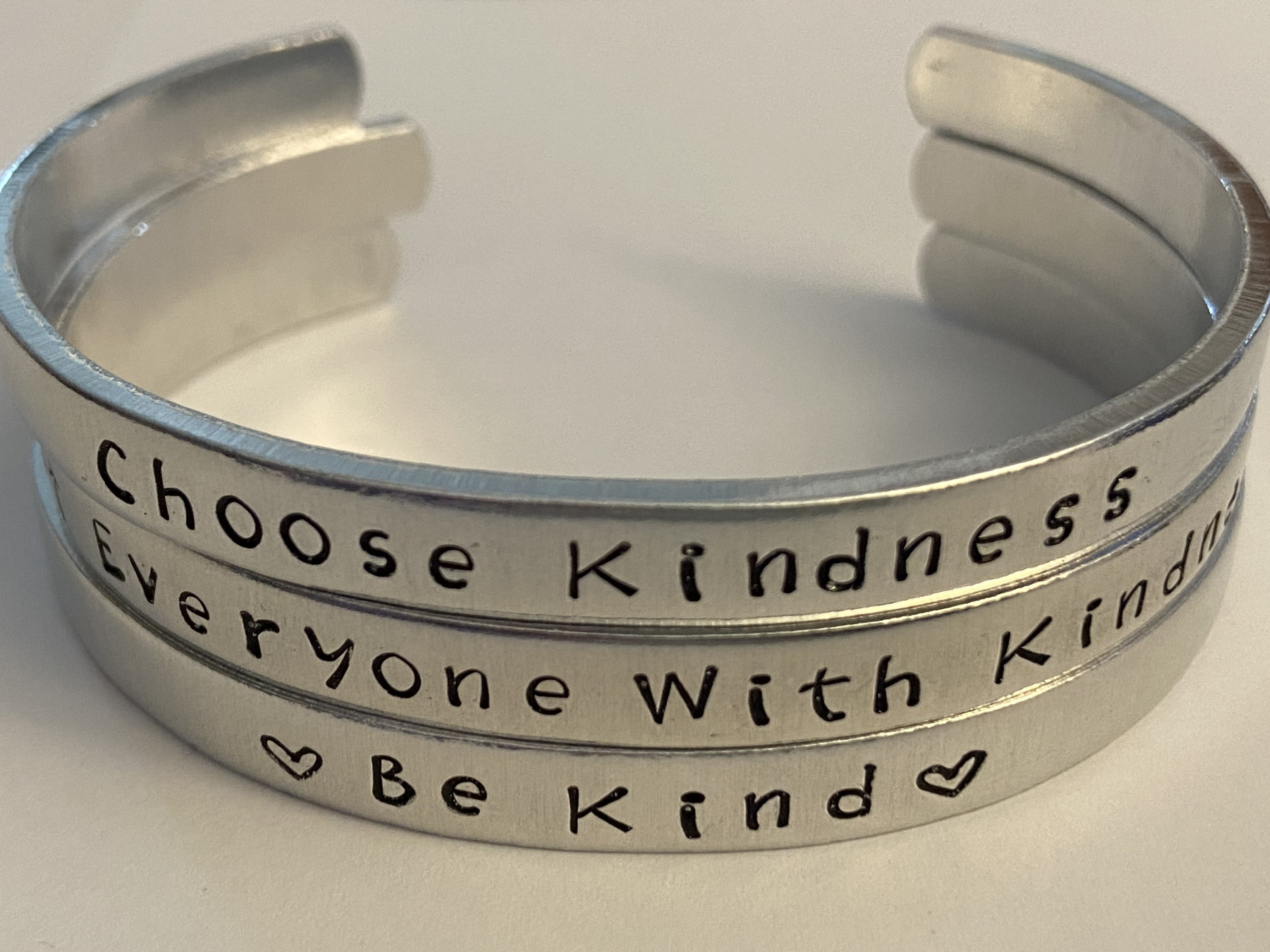 Be Kind Bracelet Stamped Metal Bracelet Special Bracelet | Etsy