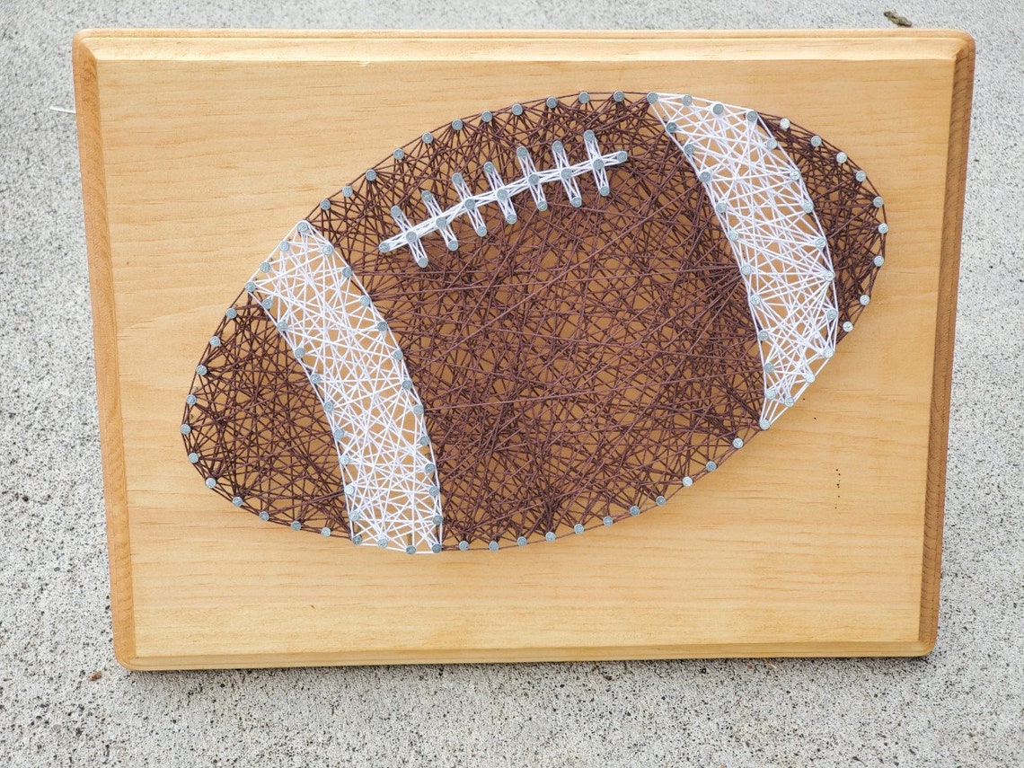 Football String Art Kit - Etsy