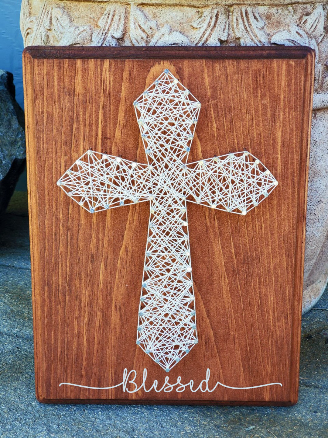 Cross String Art Kit - Etsy