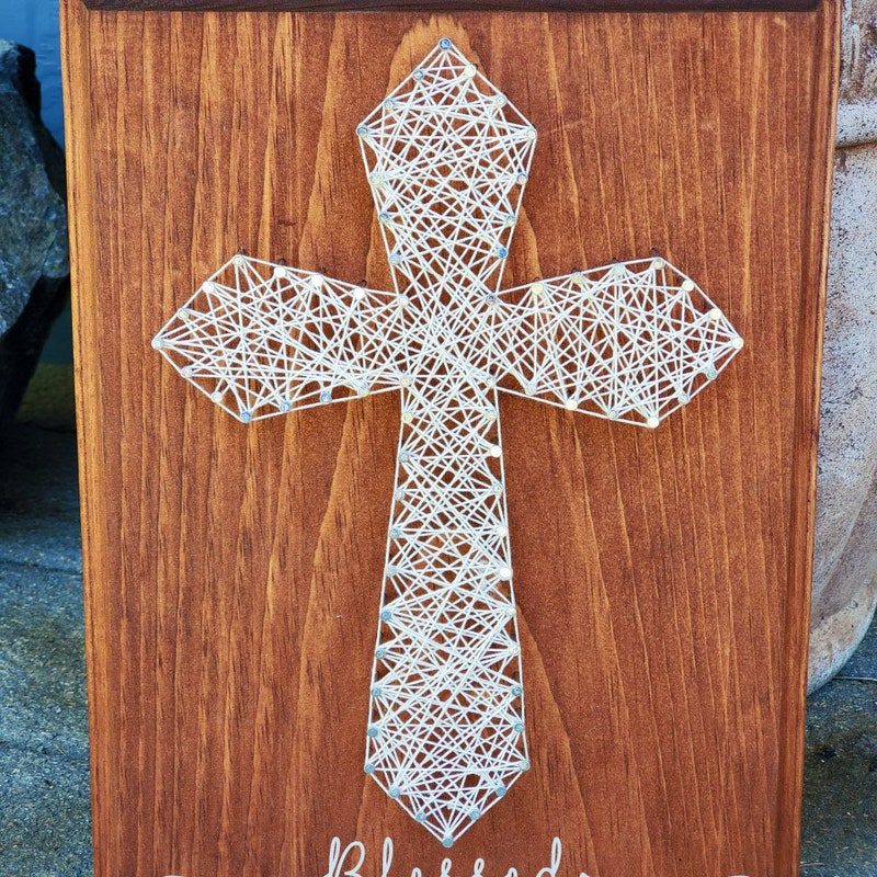 Christian String Art - Etsy