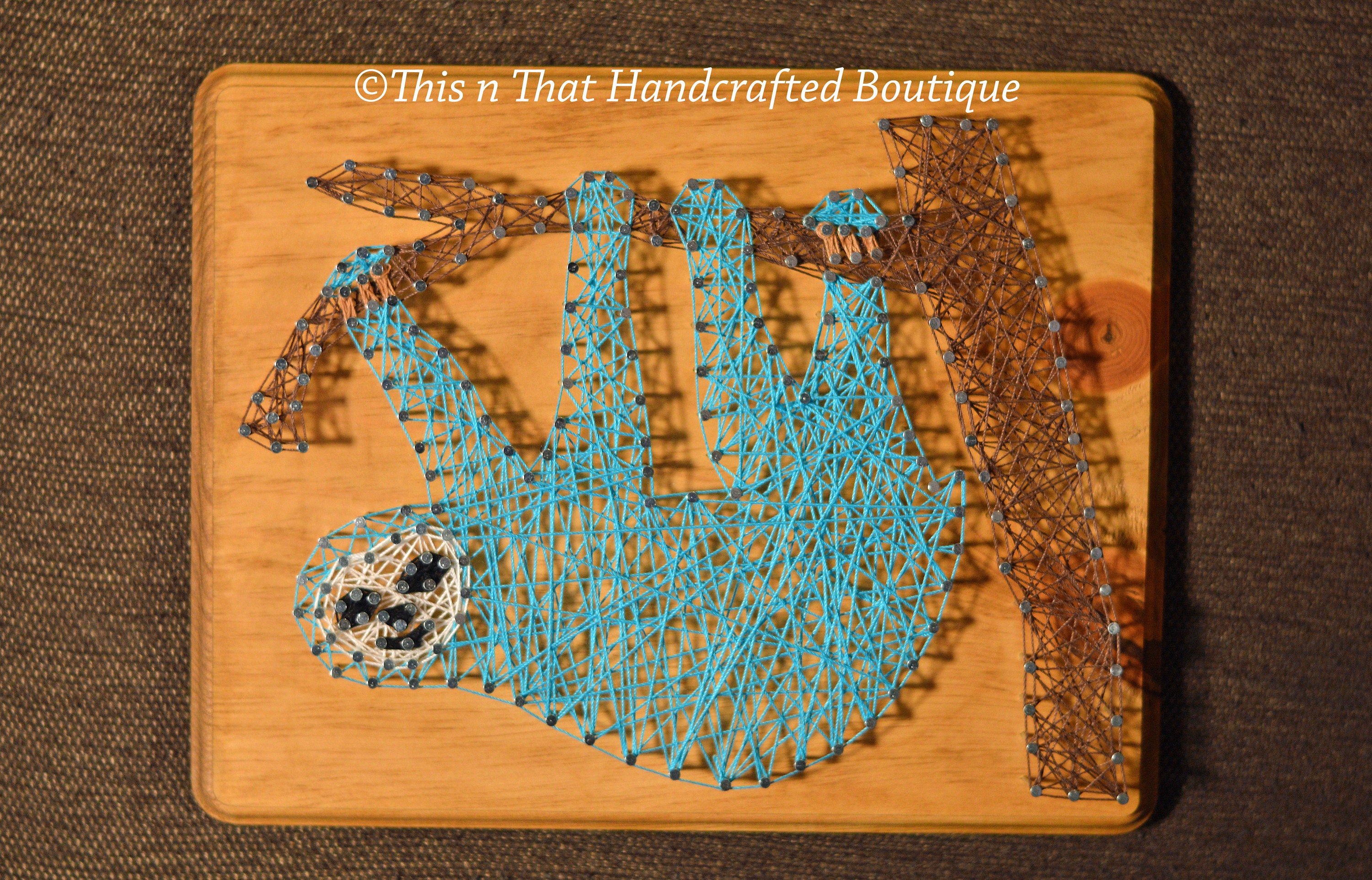 Sloth String Art Kit - Etsy