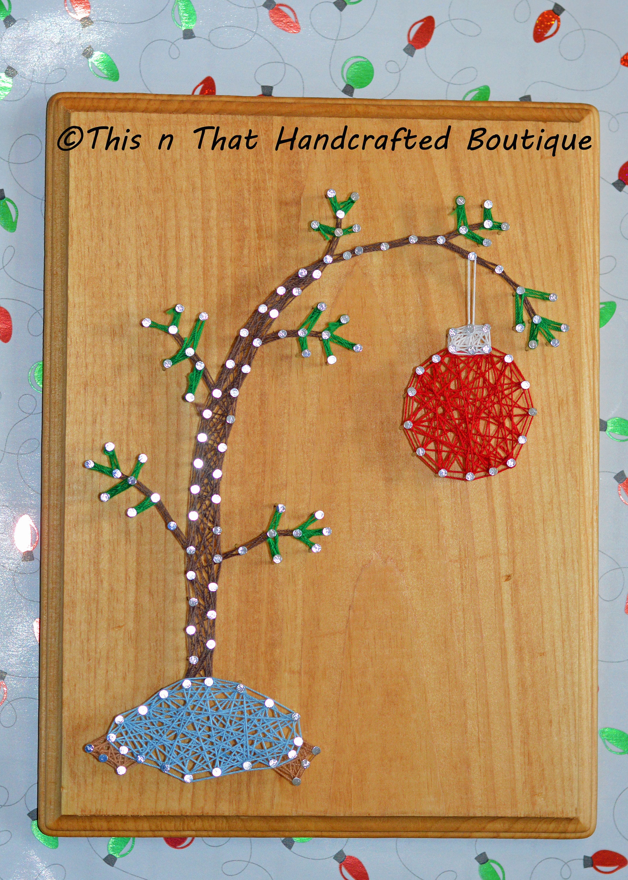 Charlie Brown Tree String Art Kit - Etsy