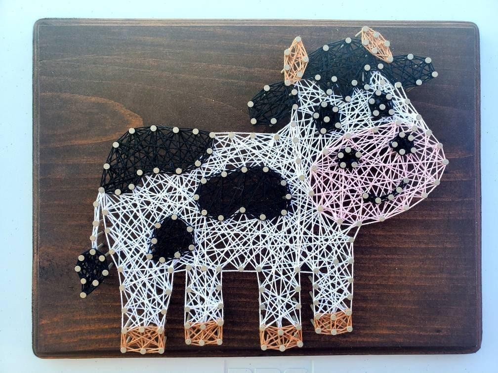 Cow String Art Kit - Etsy