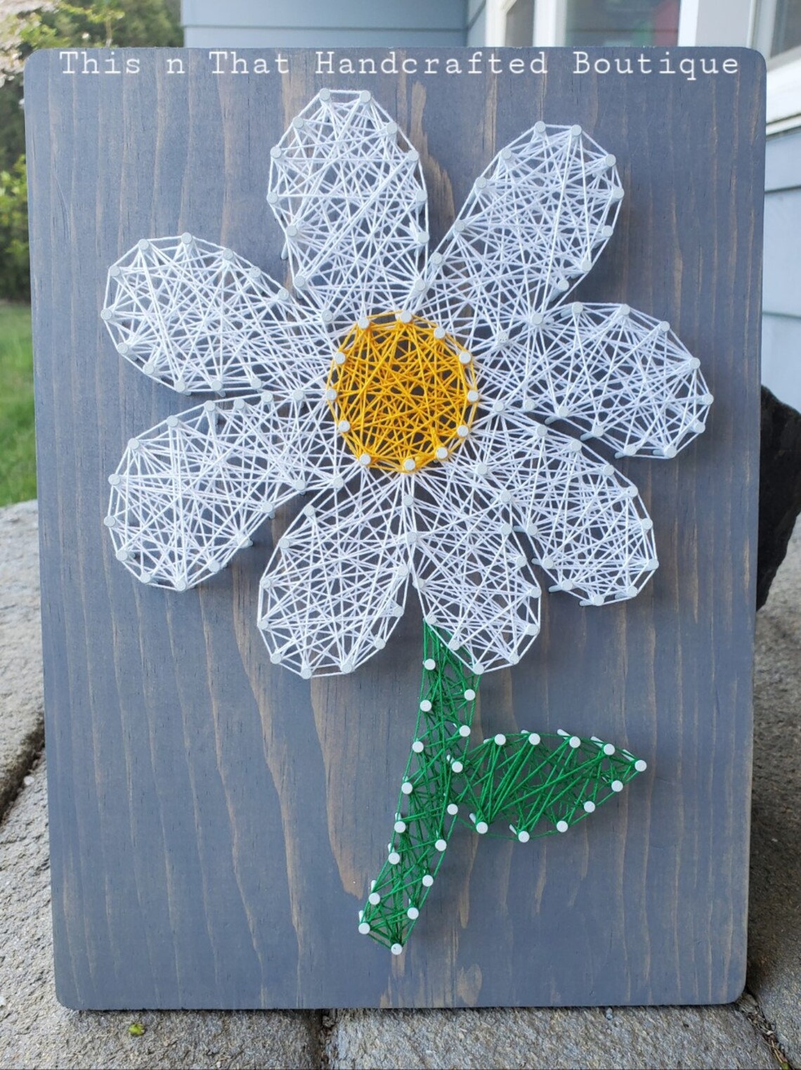 Daisy String Art Kit - Etsy