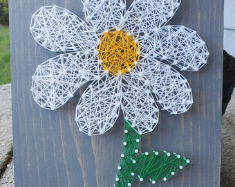 Daisy DIY String Art Kit Flower Decor Craft Kit DIY Project Plant ...