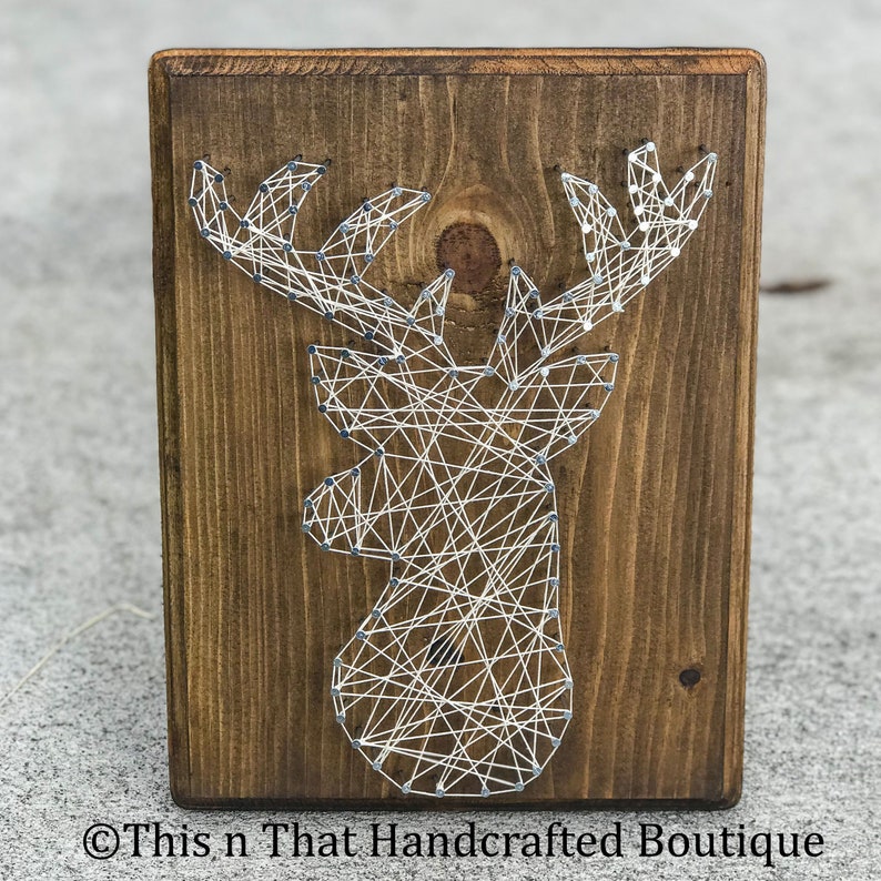 Deer String Art Kit - Etsy