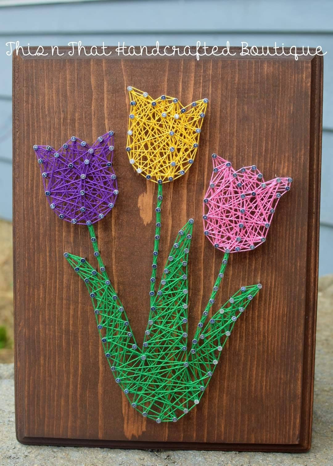 Tulip String Art Kit - Etsy