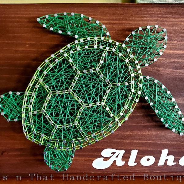 Turtle String Art - Etsy