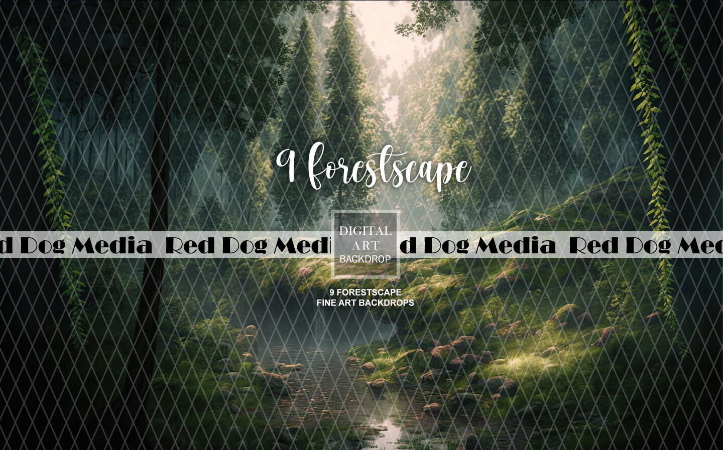 9 Forestscape Fine Art Backdrops Collection One Fine Art - Etsy