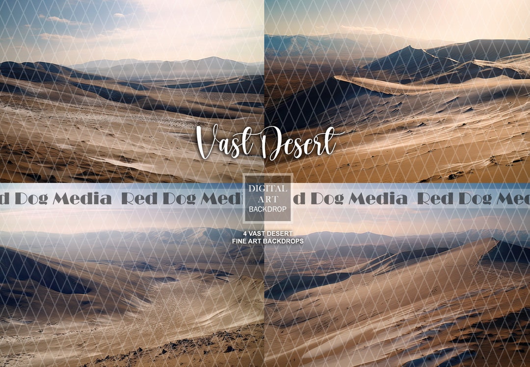 4 Vast Desert Fine Art Backdrop, Desert Backdrop, Desert Fine Art ...