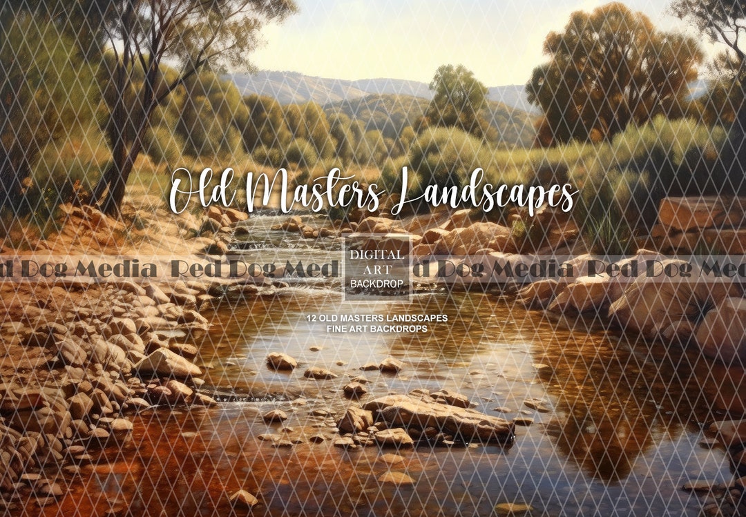 MEGAPACK 12 Old Masters Landscape Fine Art Backdrops, Old Masters ...