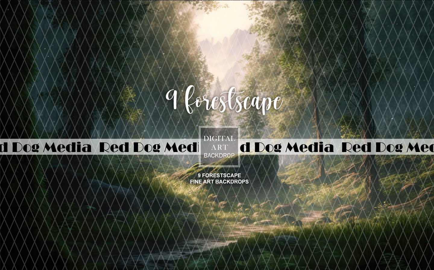 9 Forestscape Fine Art Backdrops Collection One Fine Art - Etsy