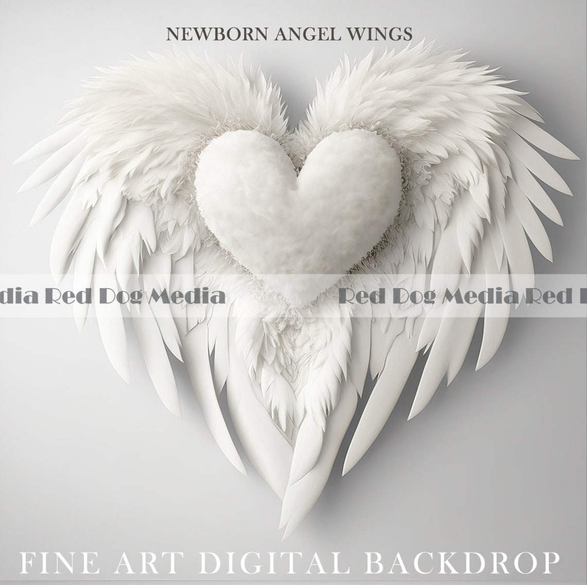 Newborn Angel Wings Style 14, Fine Art Newborn Angel Wings Background ...