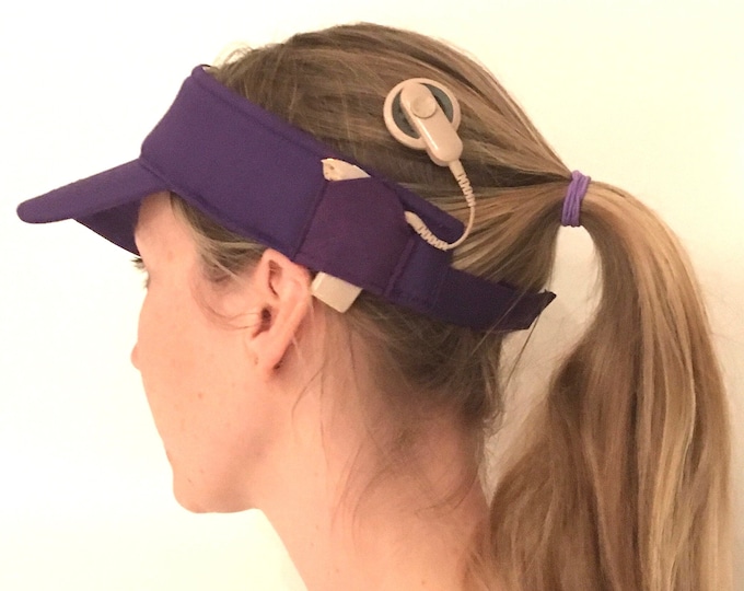 Adult Sun Hat Visor for Cochlear Implants - Etsy