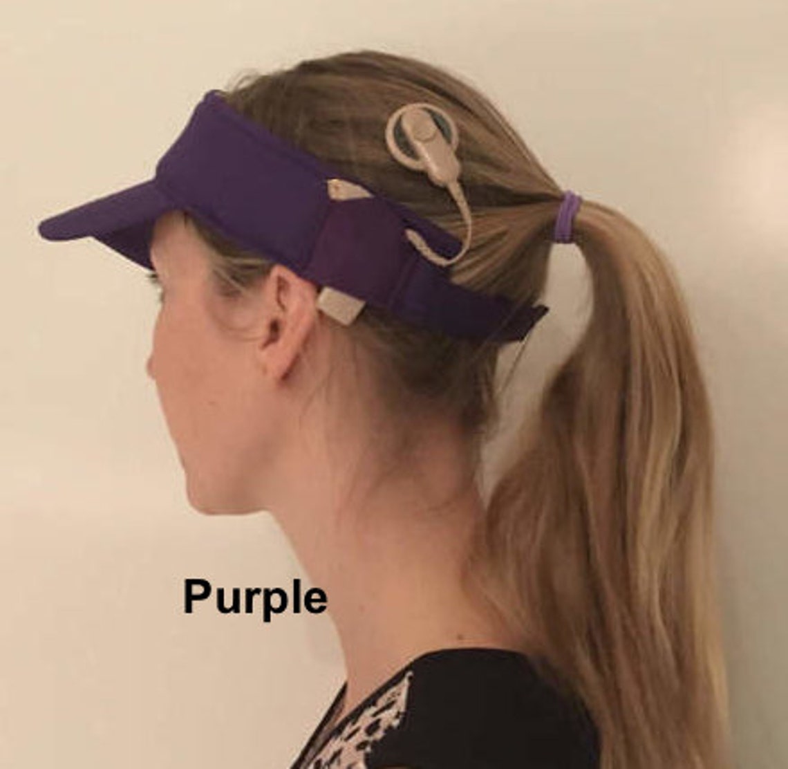Adult Sun Hat Visor for Cochlear Implants | Etsy