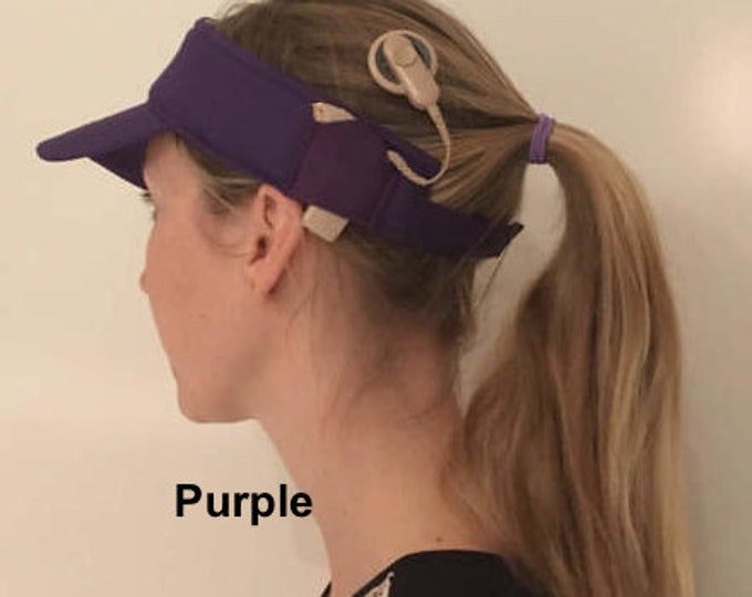 Adult Sun Hat Visor for Cochlear Implants - Etsy