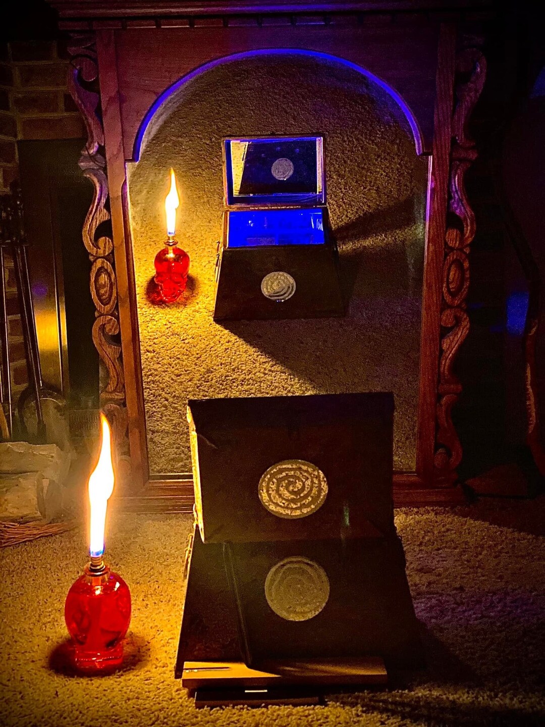 Large Conjuring Mirror Box One of a Kind! Paranormal Haunted - Etsy