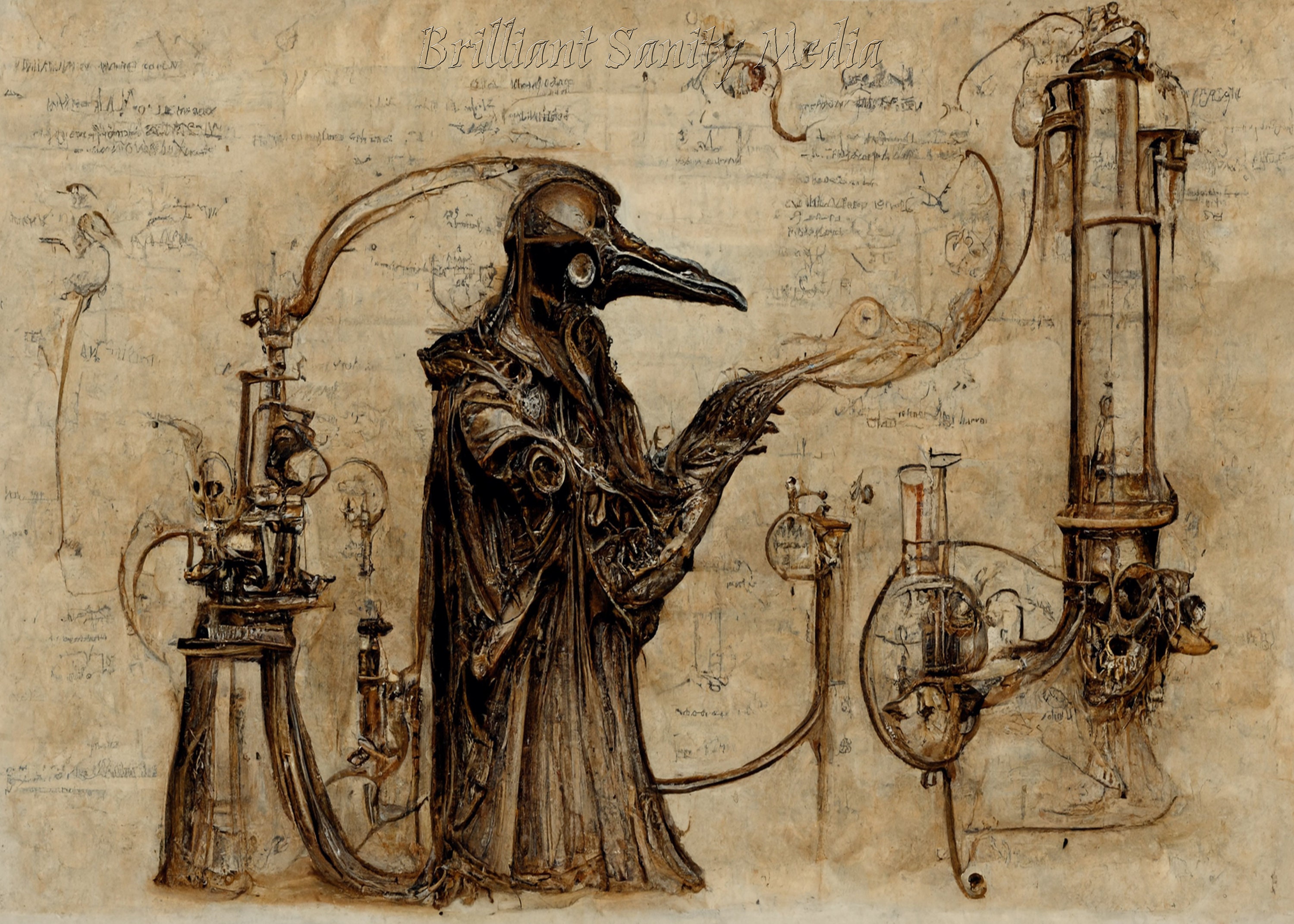 Vintage Plague Doctor Art Print V.3 Instant Download Printable Home ...