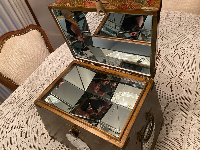 Large Conjuring Mirror Box One of a Kind! Paranormal Haunted - Etsy