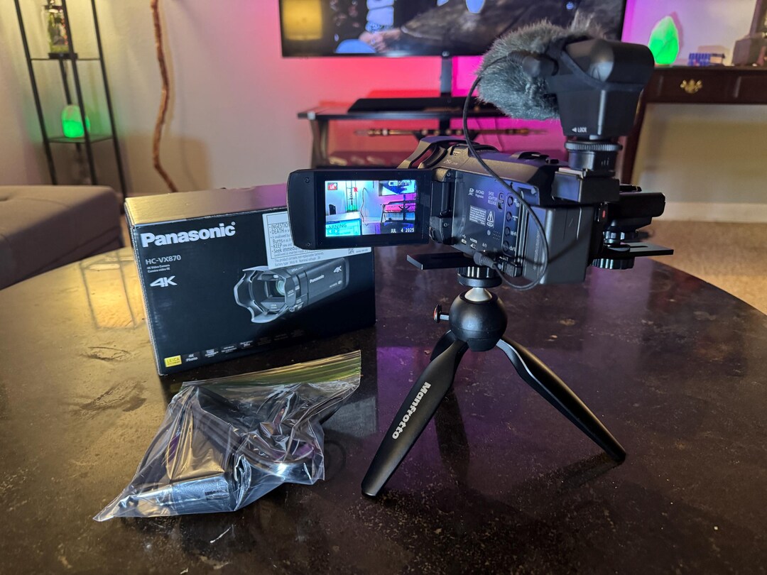 Panasonic - HC-VX870K 4K Ultra HD Night Vision Rig Ghost Hunting ...