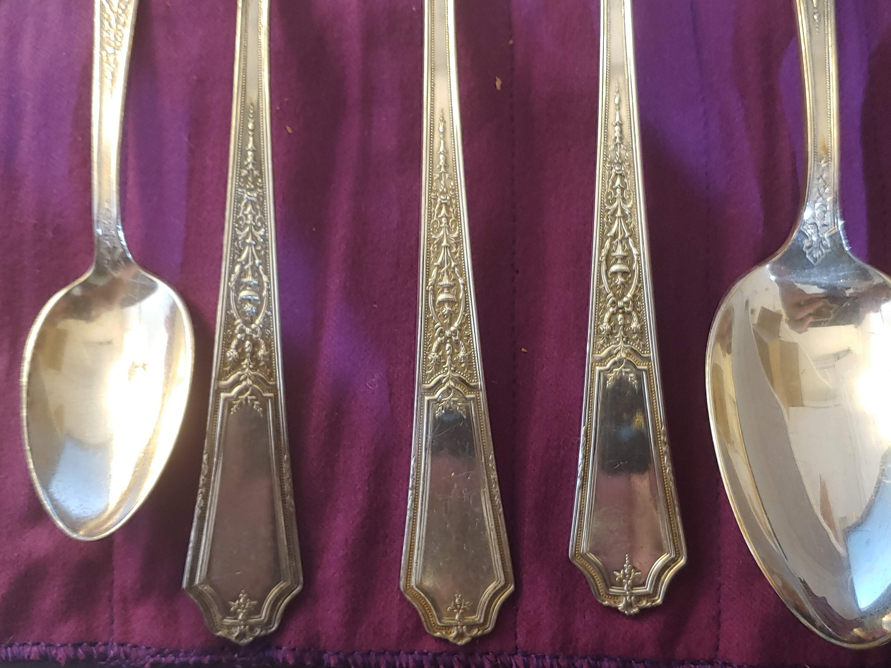 Priced per Piece 1847 Rogers Bros Silverware "ancestral" Pattern - Etsy