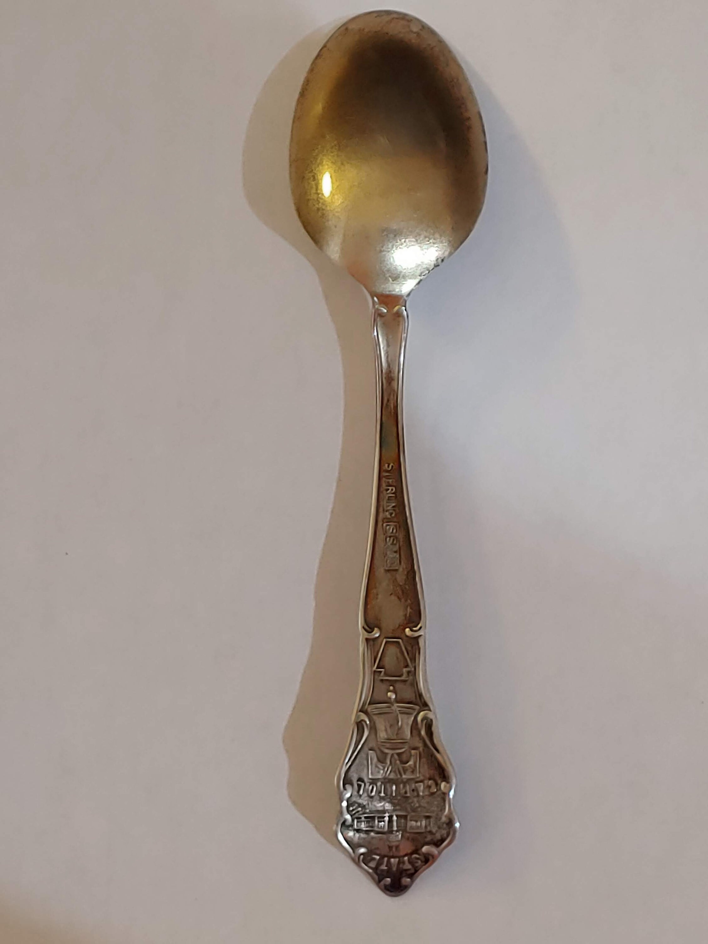 Antique Sterling Silver Collectible Spoon Pennsylvania W/ - Etsy