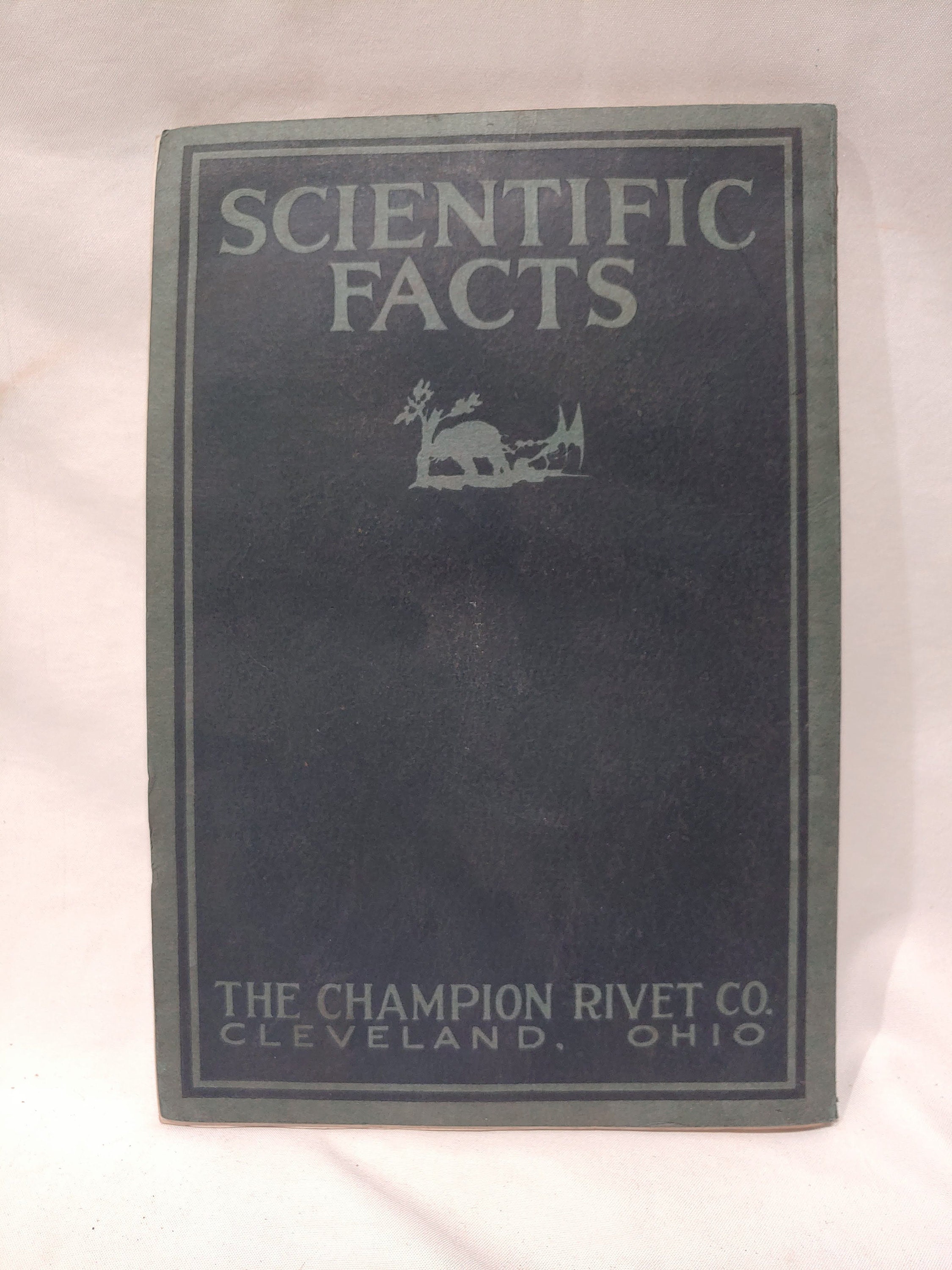 Antique Book Scientific Facts and Other Practical | Etsy