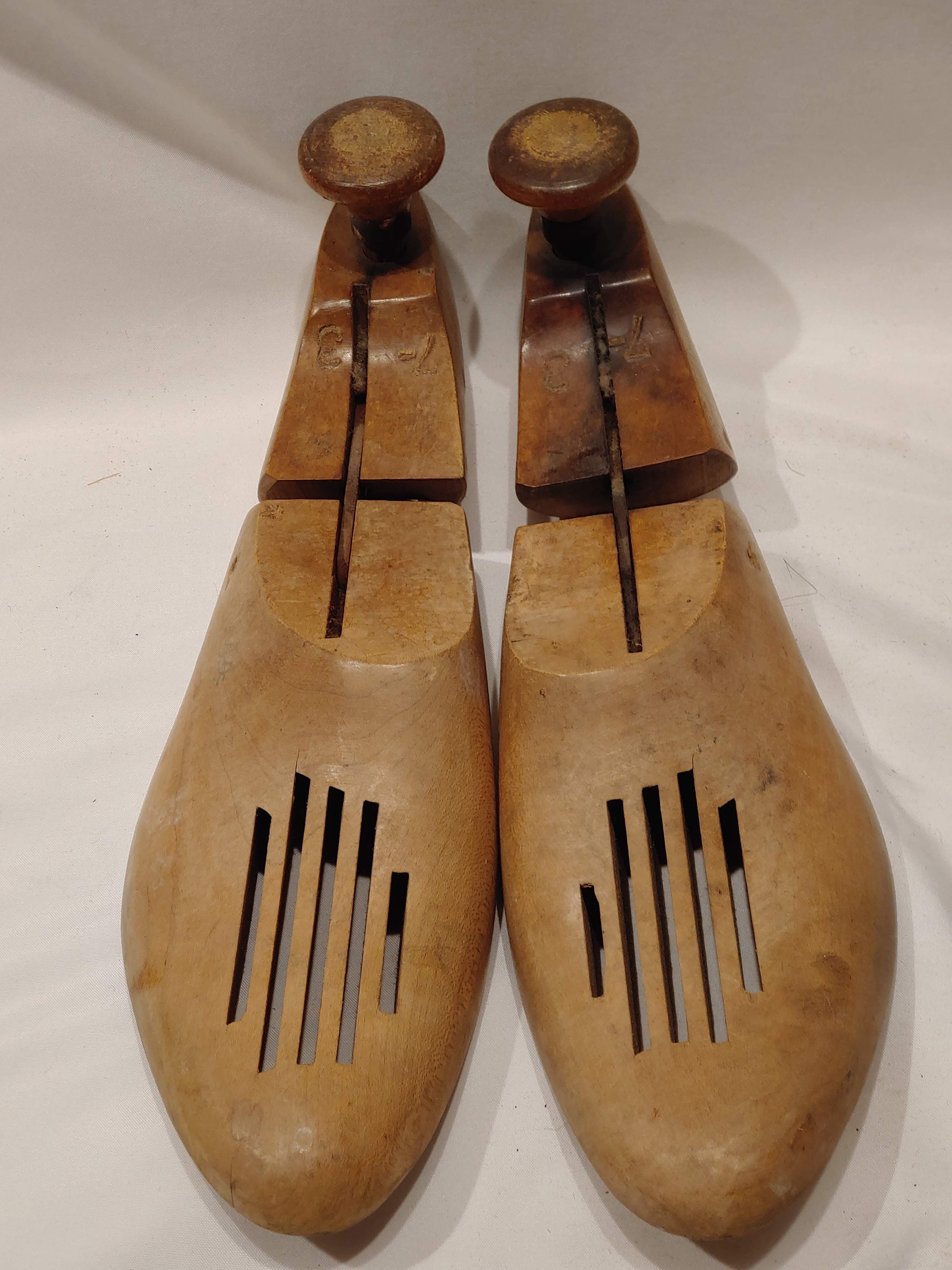 Antique Shoe Shaper Stretcher Matched Pair Size 7C - Etsy