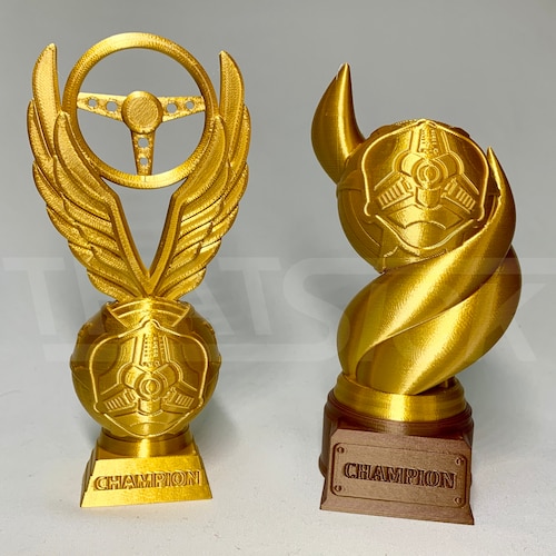 Esports Racing Soccer Trophy | Etsy