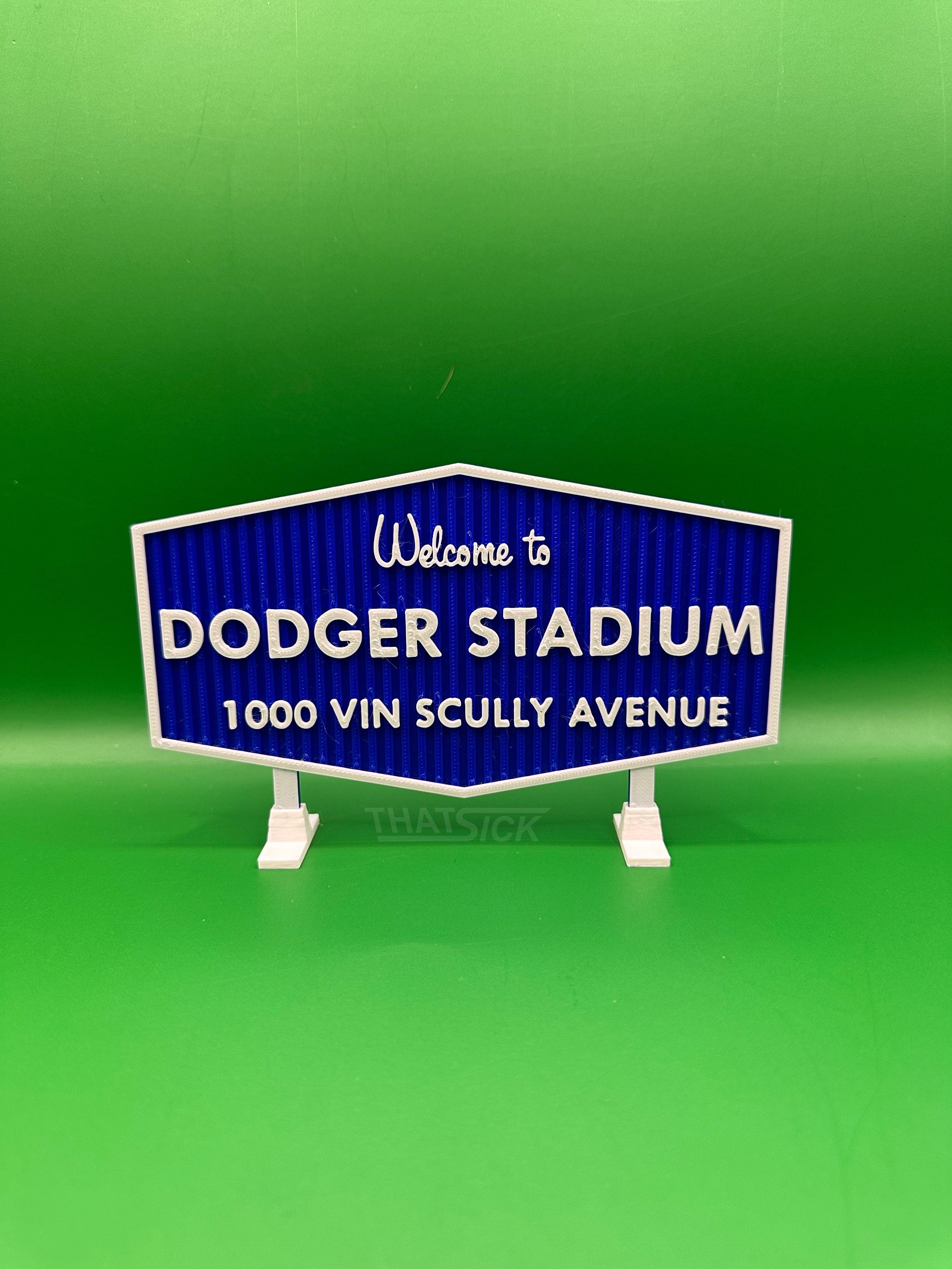 Dodger Stadium Sign, Foam Finger Statue/ Cake Topper - Etsy