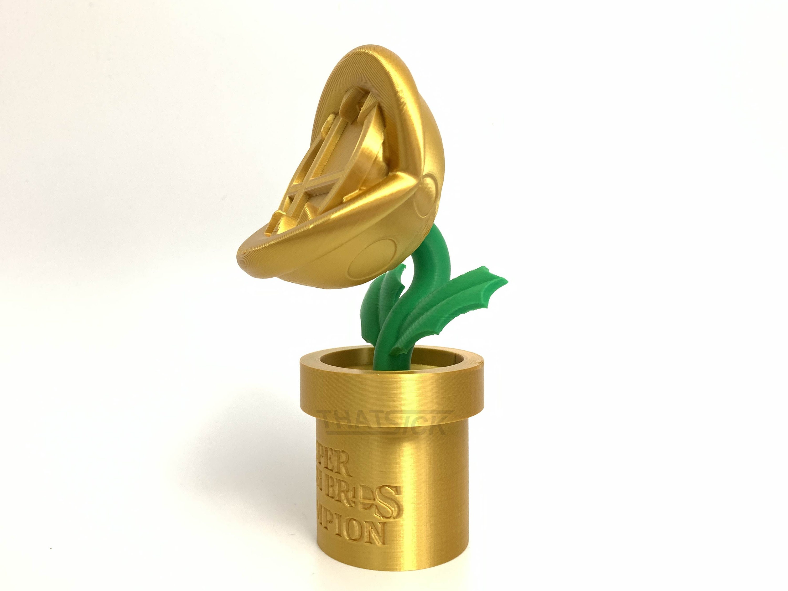 Super Smash Bros Piranha Plant Trophy - Etsy