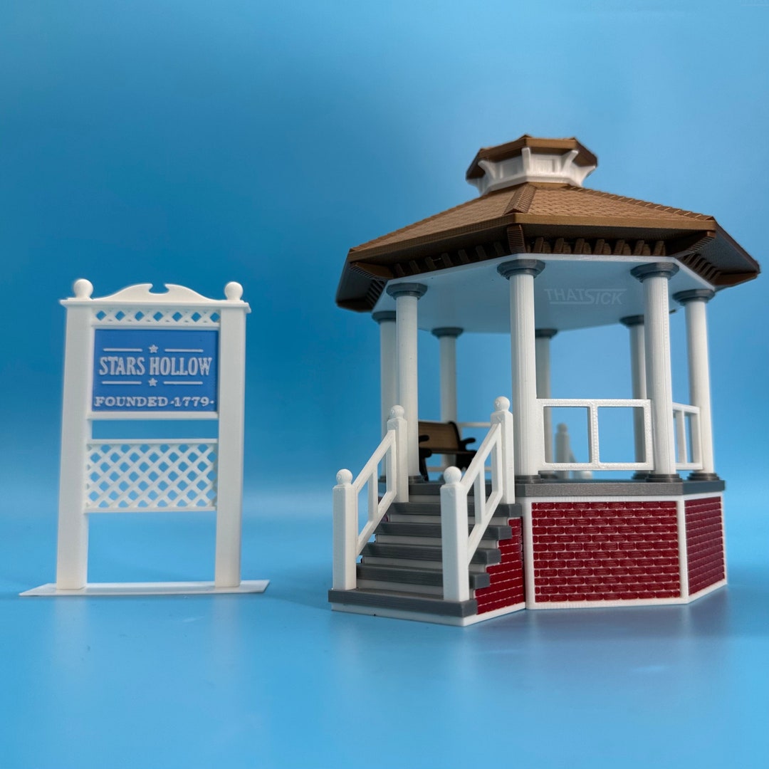 Stars Hollow Gazebo and Sign - Etsy