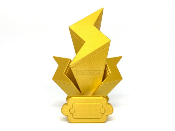 Mario Kart Lightning Trophy | Etsy