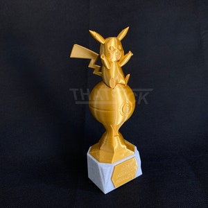 Pikachu Pokemon Trophy - Etsy