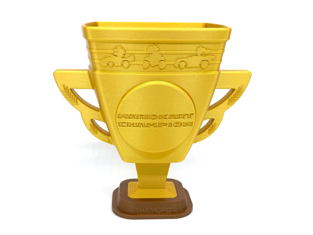 Mario Kart Cup Trophy - Etsy