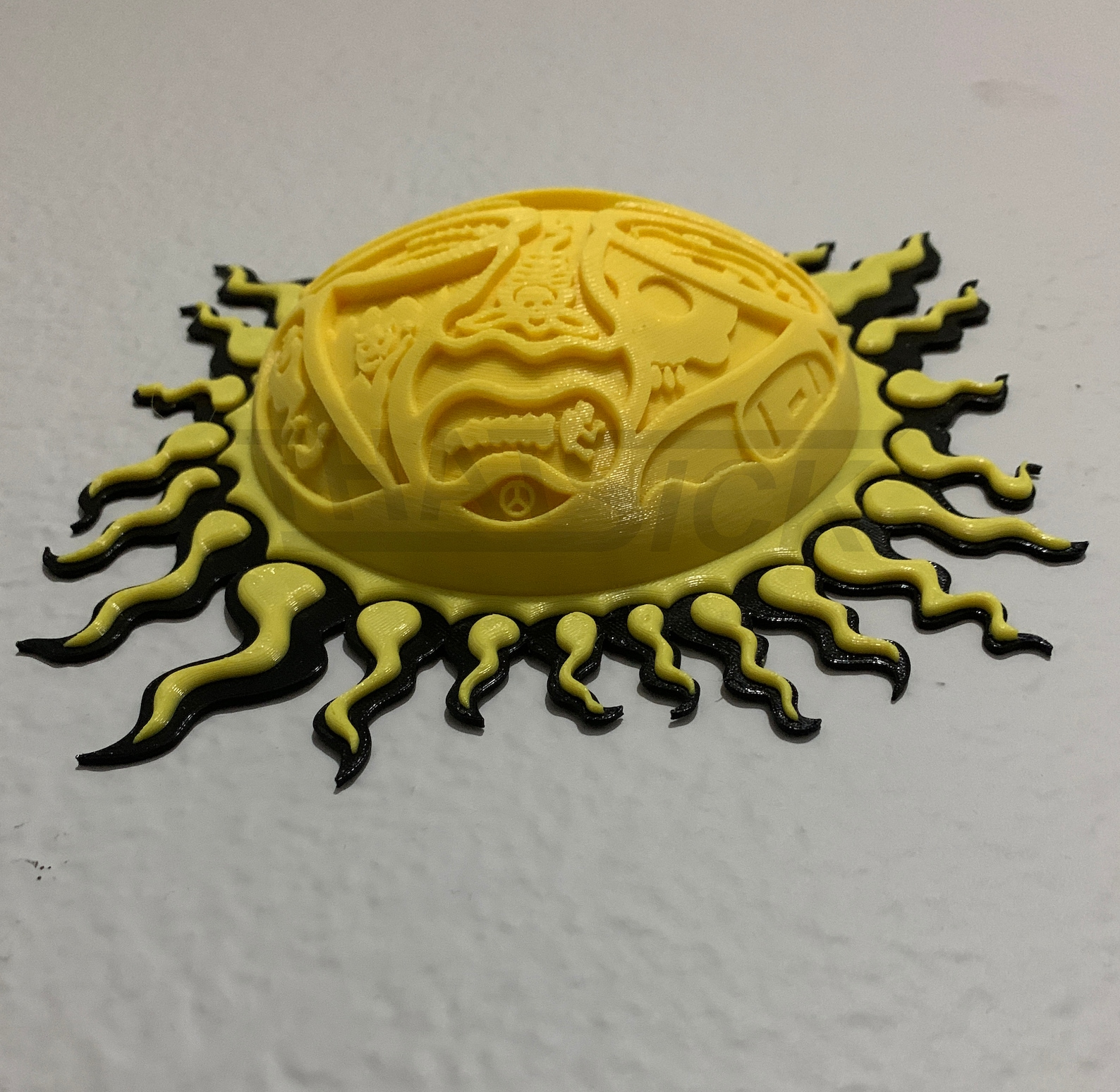 3d Sublime Sun Wall Art - Etsy