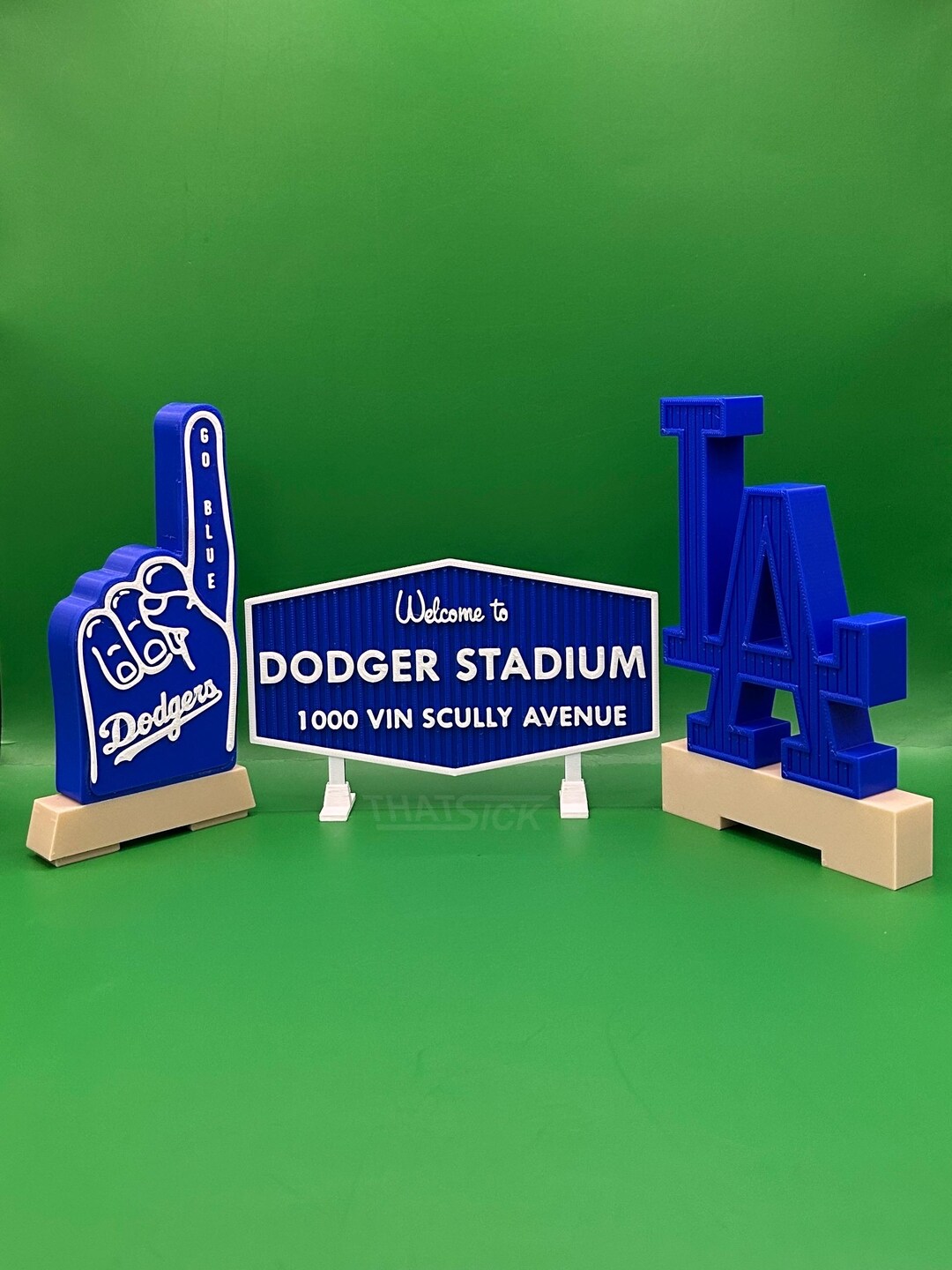 Dodger Stadium Sign, Foam Finger Statue/ Cake Topper - Etsy