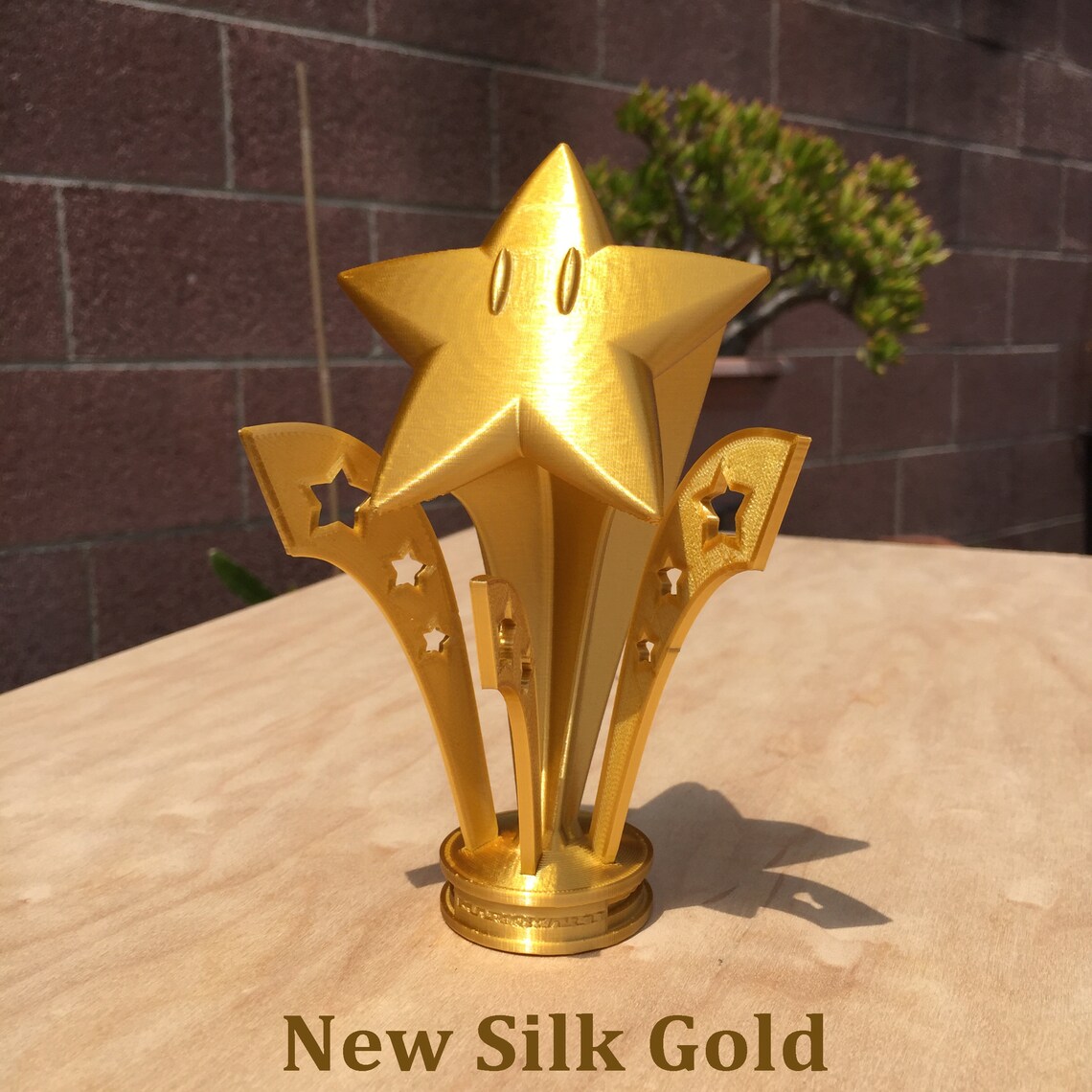 Mario Kart Star Trophy | Etsy