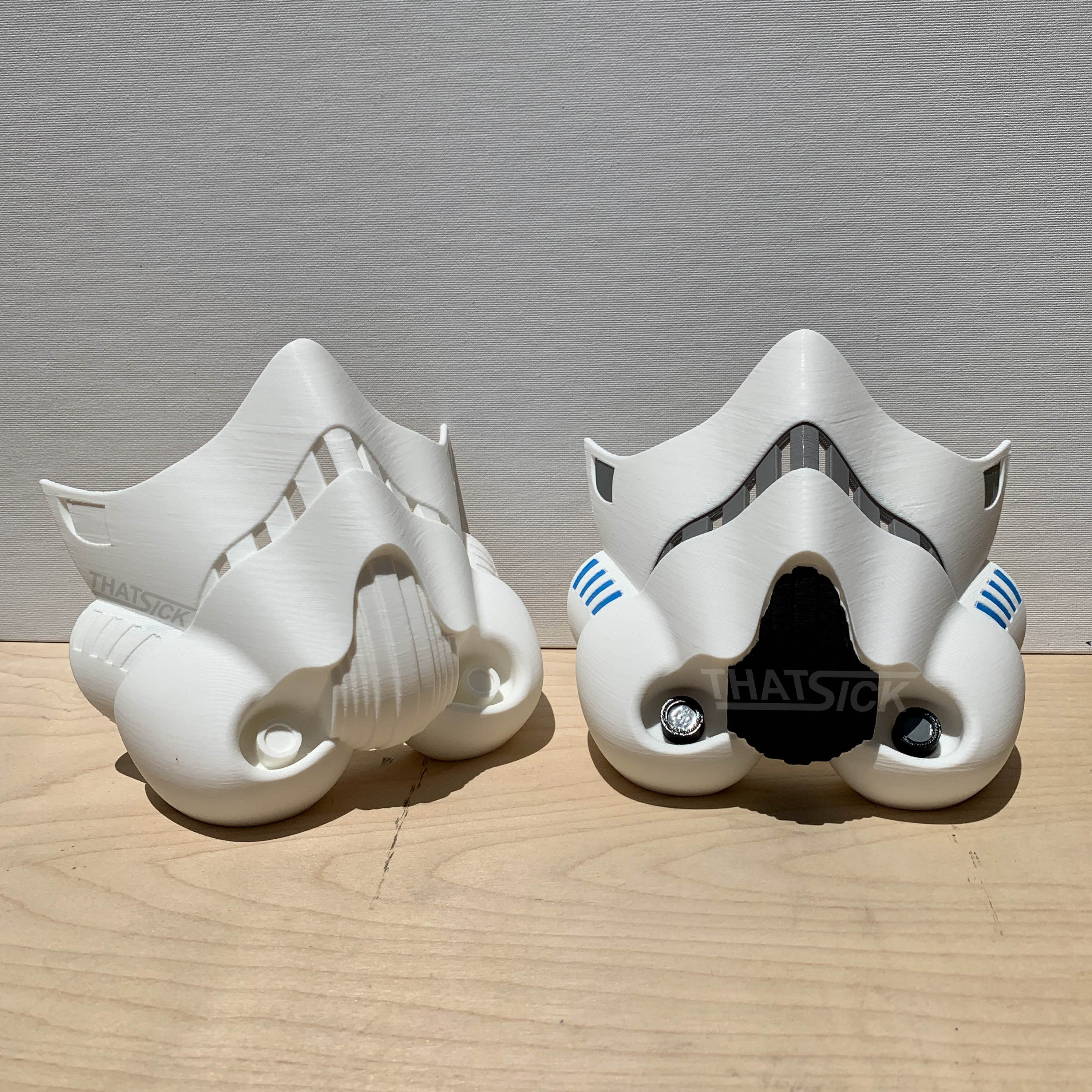 Storm Trooper Face Paint