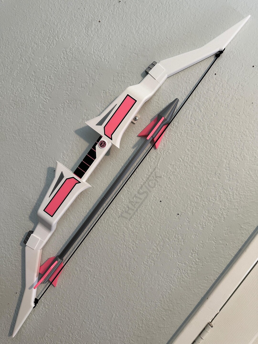 Pink Ranger Bow and Arrow - Etsy
