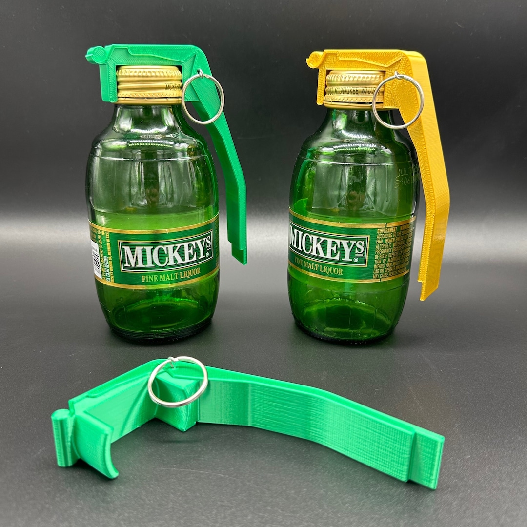 Mickeys Bottle Faux Grenade Clip - Etsy