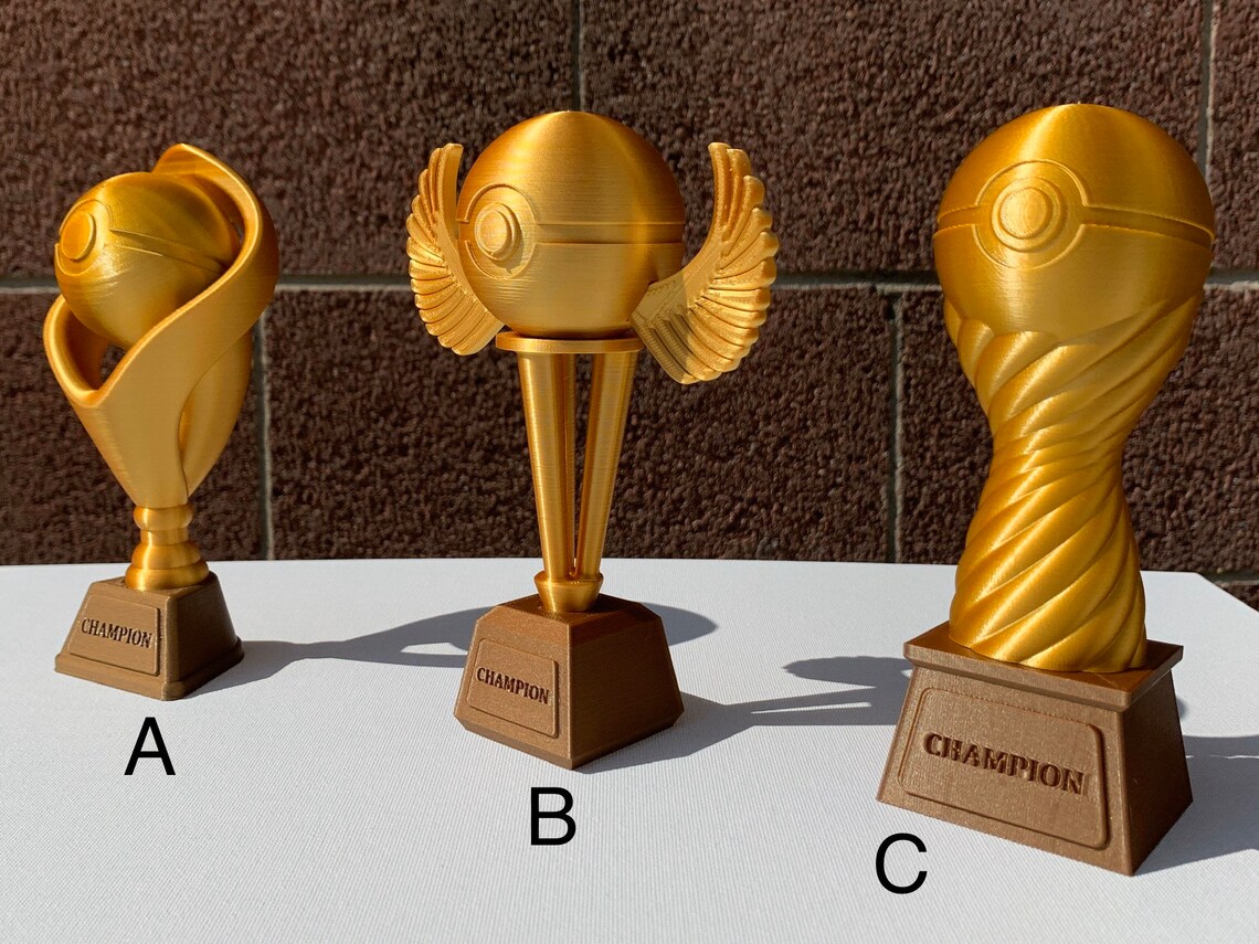 Pokémon Trophy | Etsy