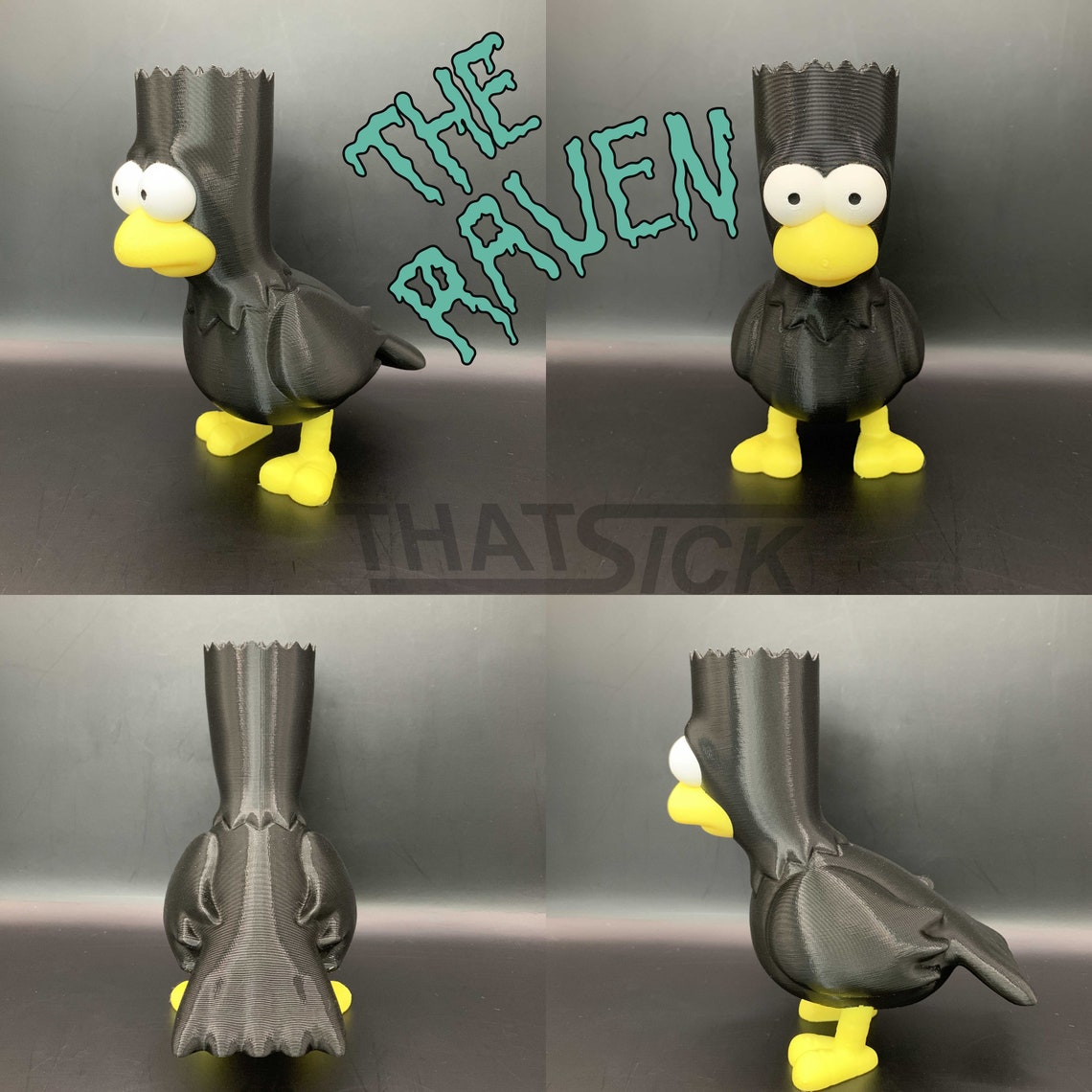 The Raven Bart - Etsy