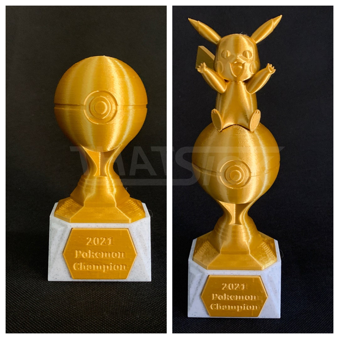 Pikachu Pokemon Trophy - Etsy